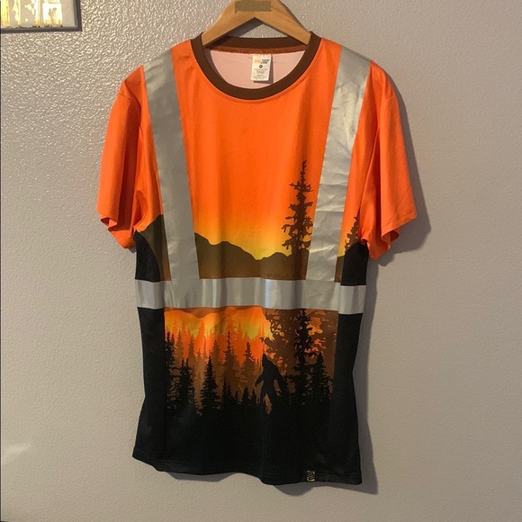ss360 | Shirts | Ss36 Wildland Sasquatch Orange Class 2 Typer Upf 40 ...